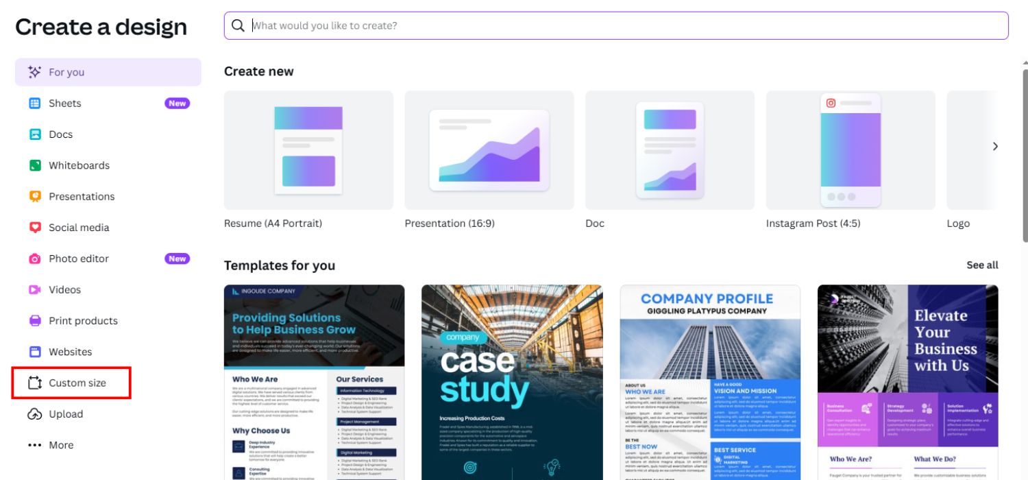 Resizing your image with Canva | Blog | Digital Pie